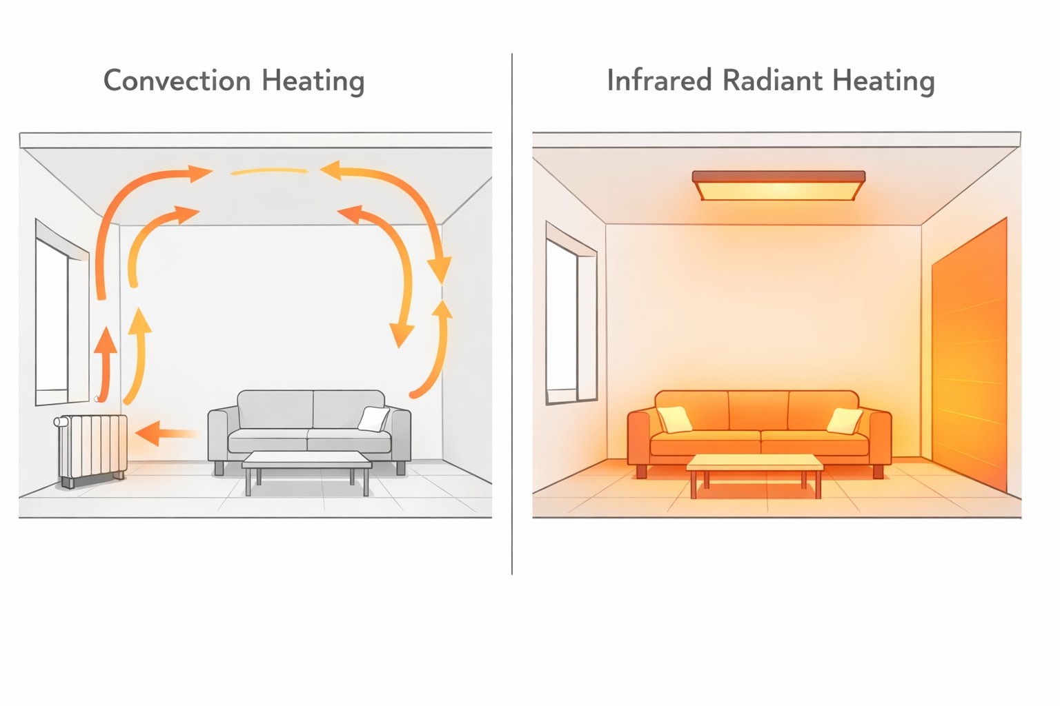 Infrared Heating Systems UK | Energy Efficient Carbon Heating